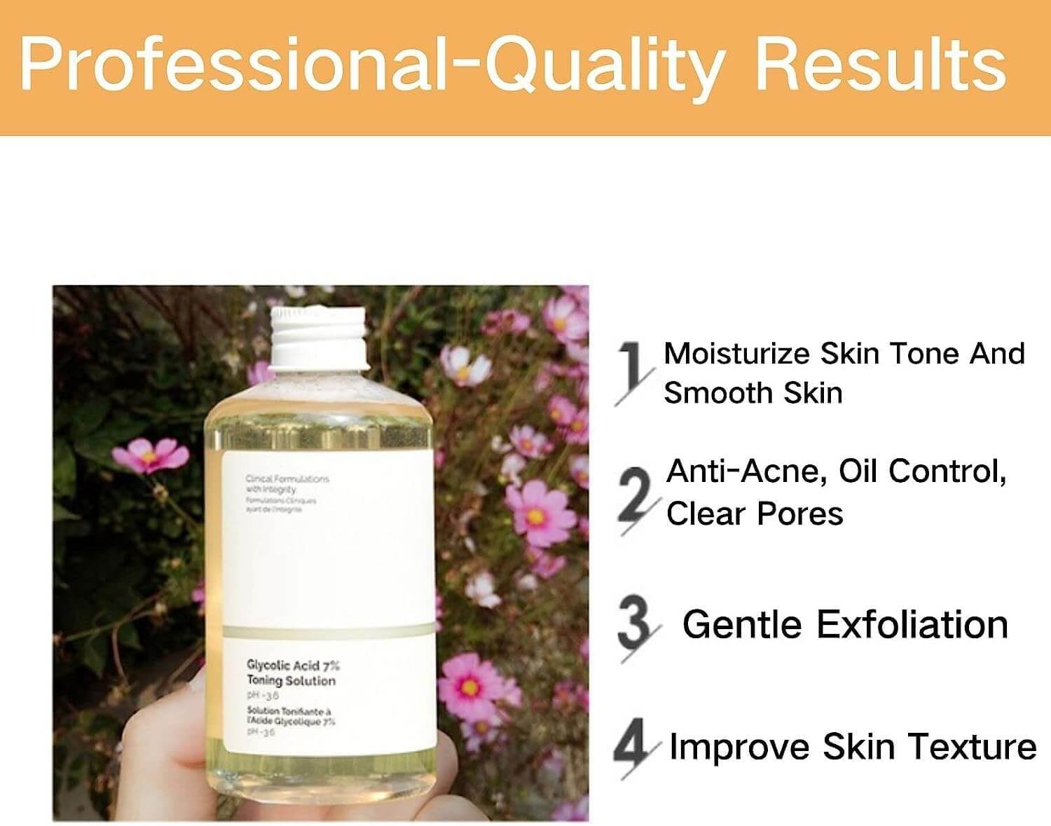 The Ordinary Glycolic Acid 7% Toning Solution 240ml - Zoha Essentials