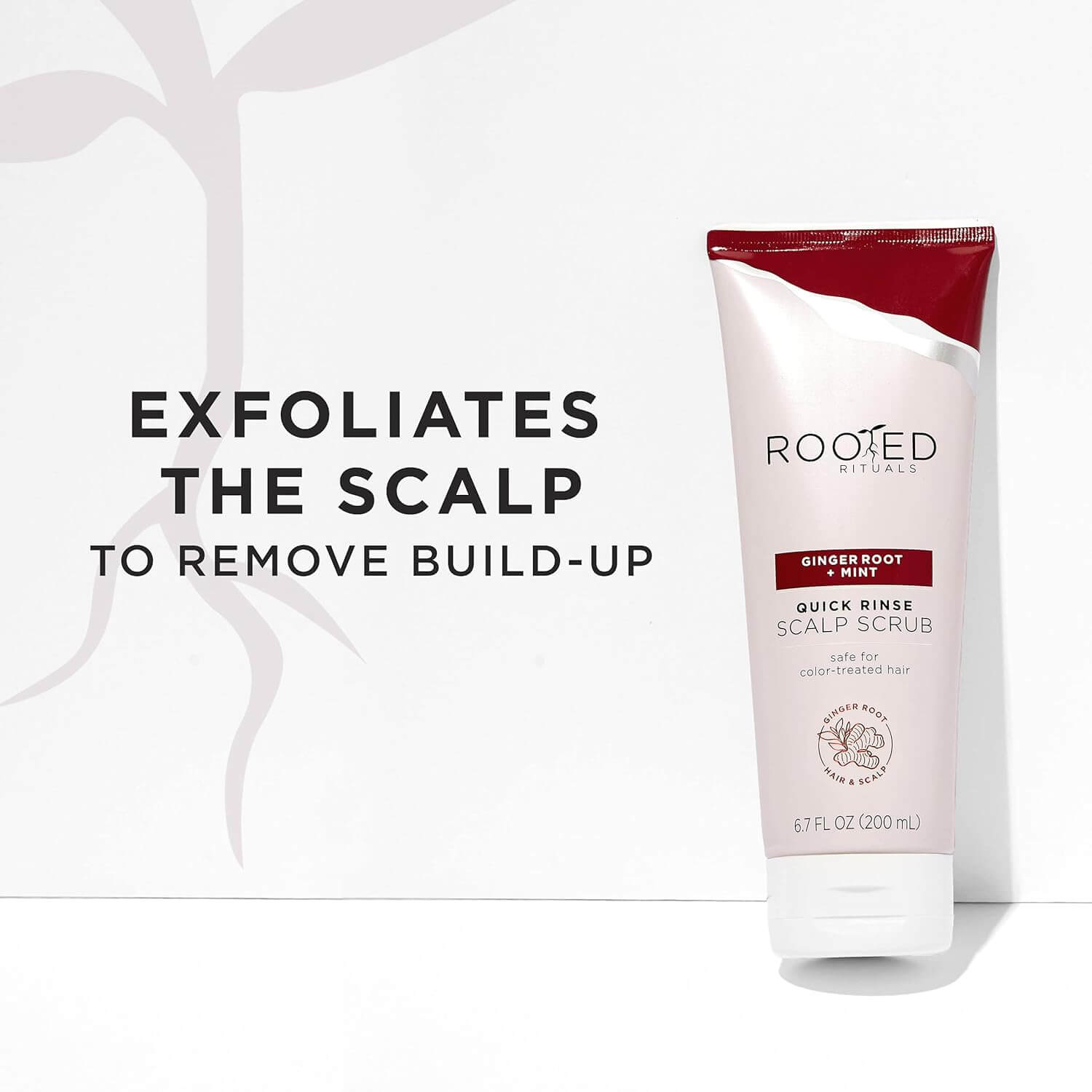 Rooted Rituals Quick Rinse Scalp Scrub 200ml - Zoha Essentials